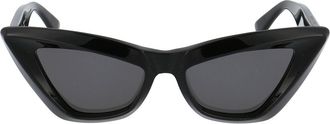 Bottega Veneta Lunettes De Soleil - Noir