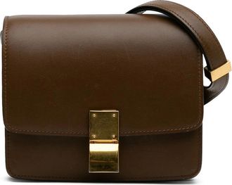 Celine Hobo Bags - Small Calfskin Classic Box - Gr. unisize - in Braun - für Damen