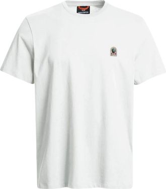 Parajumpers Homme, Tops, Blanc, Taille: L Patch Tee