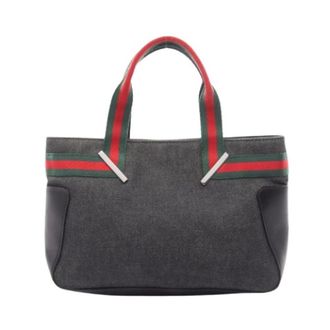 Gucci Sac cabas vintage Pre-owned - Femme - Pre-owned - Noir - Taille: ONE Size