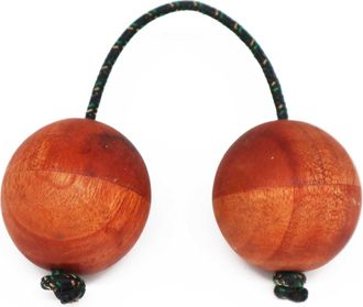 Ancient Wisdom Kasaka Shaker - Wald - Musikinstrumente aus Holz - Handgefertigt in Indonesien