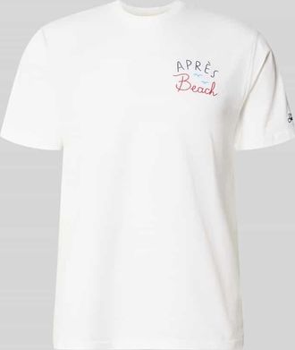 MC2 Saint Barth T-Shirt mit Label-Prints Modell PORTLAND