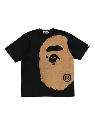 A Bathing Ape t-shirt Ape Head à imprimé graphique - Noir