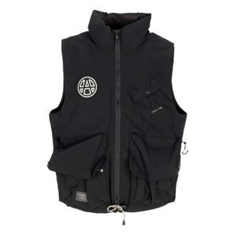 Acupuncture Schwarze Winter Daunenjacke mit Stehkragen - - Jackets - Herren - Schwarzk - M