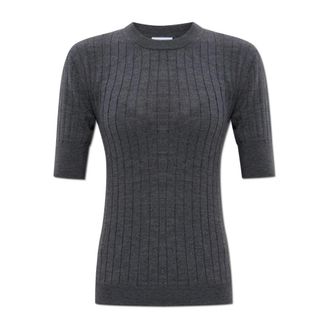 Bottega Veneta Wolltop - - Knitwear - Damen - Grau - S