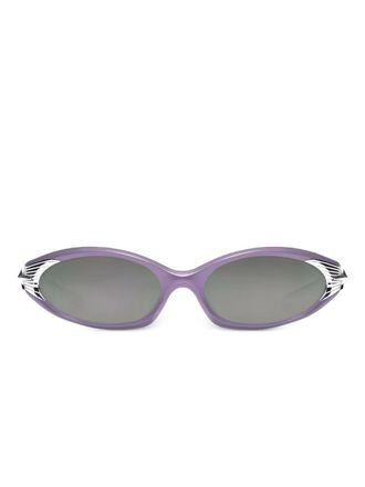 Gentle Monster lunettes de soleil M87 V6 &agrave; &eacute;toiles - Violet