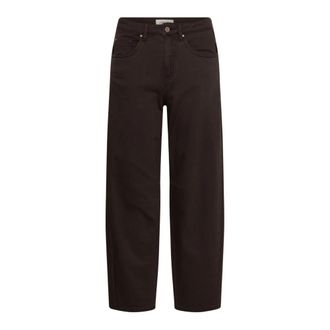 Cream Loose-fit Jeans - - Jeans - Damen - Braun - W26
