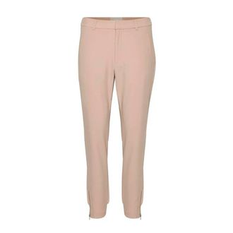 Inwear Cafe Au Lait Hose mit Rei&szlig;verschluss - - Trousers - Damen - Rosa - S