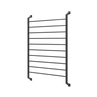 Generic Verstellbares Kommerzielles Stoffrollen-Aufbewahrungsregal, An Der Wand Montiertes Textilstoff-Präsentationsregal, for Tischdecken-/Tapeten-/Verpackun