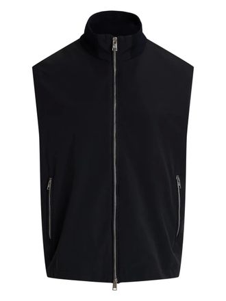 Ralph Lauren Purple Label gilet &agrave; fermeture zipp&eacute;e - Bleu