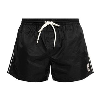 Balmain Homme, Maillots de bain, Noir, Taille: XS PB Maillot de Bain Brod&eacute;