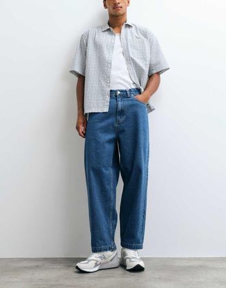 Santa Cruz jean coupe loose bleu d&eacute;lav&eacute; moyen