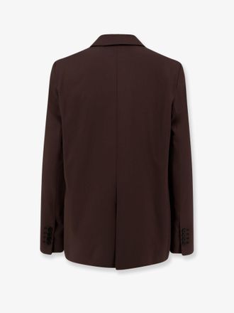 Alysi Womens Blazer Virgin Wool Brown Blazers Jacket