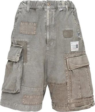 Miharayasuhiro Mihara Yasuhiro, Homme, Shorts, Gris, Taille: M Short Cargo R&eacute;par&eacute;