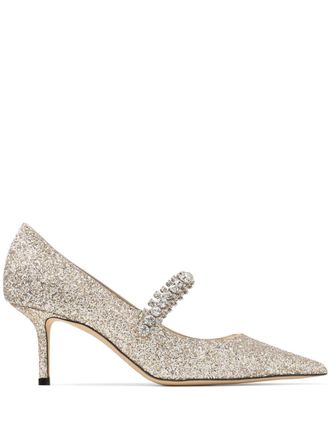 Jimmy Choo London escarpins 65 Bing - Tons neutres