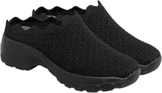 BESPORTBLE Chaussures Femme Casual &agrave; Semelle &Eacute;paisse Respirantes L&eacute;geres et Antid&eacute;rapantes pour Marche Loisirs