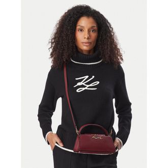 Karl Lagerfeld Handtasche KARL LAGERFELD B4W30207 Dunkelrot