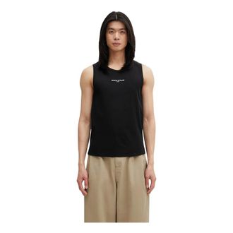 Maison Kitsun&eacute; D&eacute;bardeur c&ocirc;tel&eacute; Paris - Homme - Tops - Noir - Taille: XL