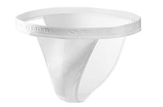 Sesto Senso Slip Tanga Coton Homme 1 Pack Sexy Culotte sous-vêtement XXL Blanc