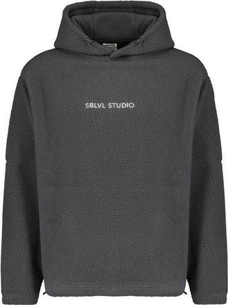 Sublevel Fleecejacke Herren Fleece Kapuzenpullover Sweater, Kapuzensweatshirt mit Kapuze, Taschen in Seitennaht