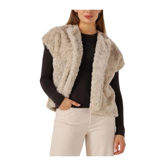 Ruby Tuesday Iann Gilet - - Jackets - Damen - Beige - M/L