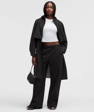 lululemon Manteau de pluie l&eacute;ger &agrave; taille ajustable pour Femmes - Taille 2XS