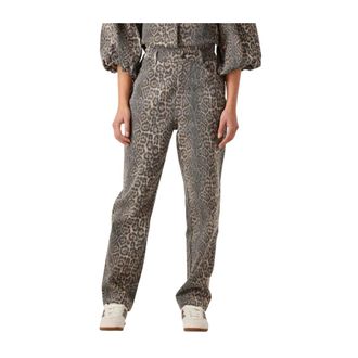 Minus Braune Straight Leg Jeans f&uuml;r Frauen - - Jeans - Damen - Schwarzk - M