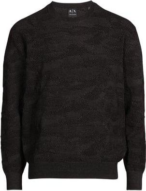 A|X Armani Exchange Pull ample &agrave; col rond