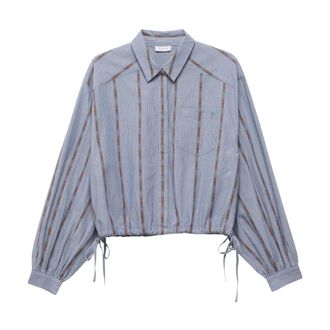Alchemist Fay Bluse - - Blouses & Shirts - Damen - Blau - 2XL