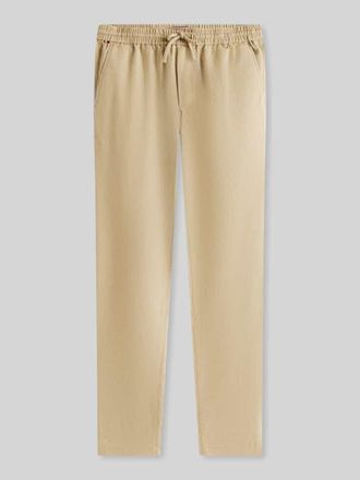 Tommy Hilfiger Tapered Chino aus Leinen-Mix mit Tunnelzug Modell HARLEM