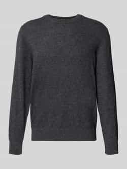 Marc O'Polo Regular Fit Pullover aus Baumwoll-Mix mit Schurwoll-Anteil