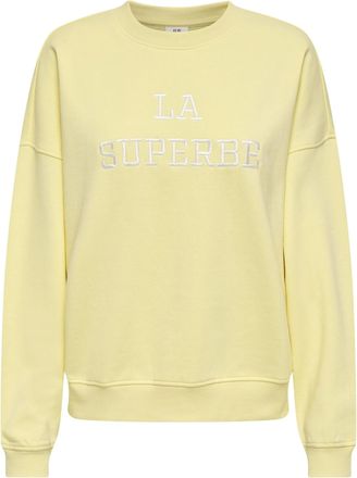 Jacqueline de Yong Jdymesa L/S O-Neck Emb Sweat JRS Noos