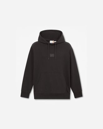 Timberland Silicon Badge Hoodie in Schwarz, Schwarz, Gr&ouml;&szlig;e