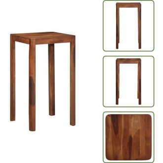 vidaXL Bartisch 60x60x107 cm Massivholz Akazie - Bartisch - Bartische - Stehtisch - Stehtische