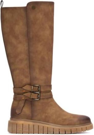 Refresh Botte femme Femme Camel - Chaussures confortables et polyvalentes - Mode d&eacute;contract&eacute;e - Mod&egrave;le 17321202 (Taille39)