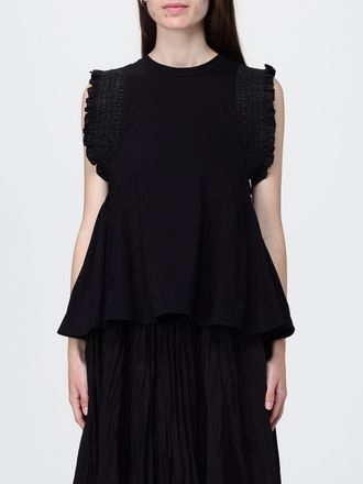 Meimeij Top Femme couleur Noir
