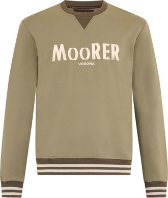 Moorer Homme, Sweatshirts et sweats &agrave; capuche, Vert, Taille: 2XL SweaT-shirt d&eacute;contract&eacute; &agrave; col rond et imprim&eacute;