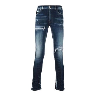 John Richmond Slim-fit Jeans aus Denim - - Jeans - Herren - Blau - W37