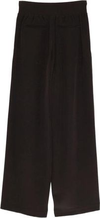 Joseph Elasticated Twill Trousers - Brown