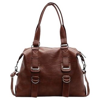 Generic RuiDay Sac &agrave; main vintage pour femme, Sac port&eacute; &eacute;paule Cuir, Sac Fourre Tout Grande capacit&eacute;, Sac bandouli&egrave;re en cuir souple pour Voyage Shopping Part