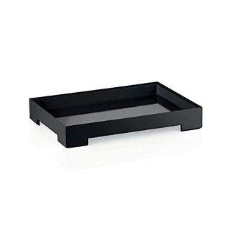 Guzzini Icons, ESSENCE Plateau M - Noir, 32 x 23 x H 5 cm - 19780110