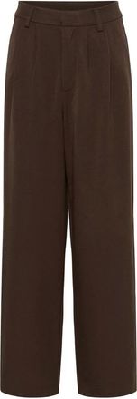 Saint Tropez CelestSZ Pantalon Large - Femme - Pantalons - Brun - Taille: 38 FR