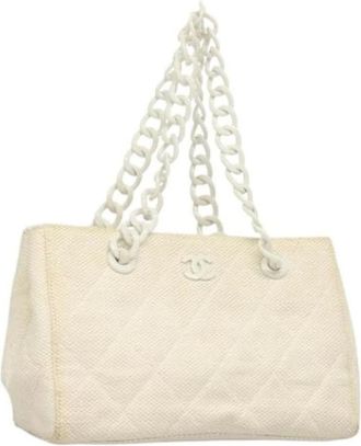 Chanel Damen, Pre-Owned, Weiß, ONE SIZEGröße