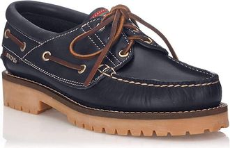 Snipe Bootsschuh f&uuml;r Herren, Leder, Schwarz, Blau - blau - Gr&ouml;&szlig;e: 41 EU