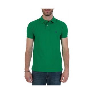 Ralph Lauren Homme, Tops, Vert, Taille: XL Polo Chemises