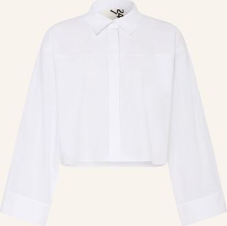 OPUS Hemdbluse Fazira weiss