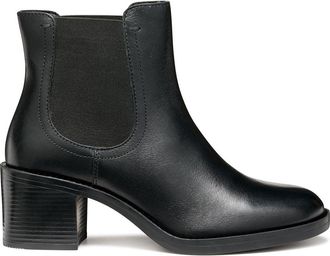 Geox Damen D SERILDA 60 Ankle Boot, Black, 37.5 EU