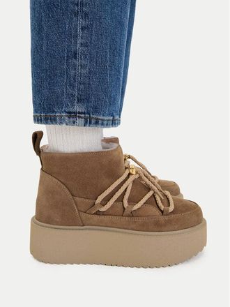 INUIKII Schneeschuhe Classic Low Platform 75204-004 Beige
