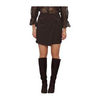 Notre-V Nv-Inga Minirock - - Skirts - Damen - Braun - L
