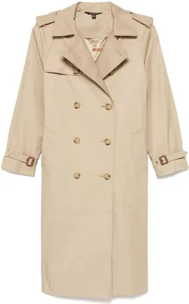 Lauren Ralph Lauren trench à boutonnière croisée - Marron